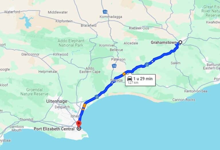 Staying At Seven Fountains Farm In Grahamstown In South Africa- A ...